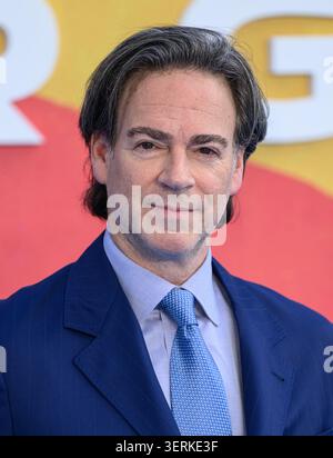 Peter Safran at the UK Sneak Peek Fan Event for the movie 'Supergirl ...