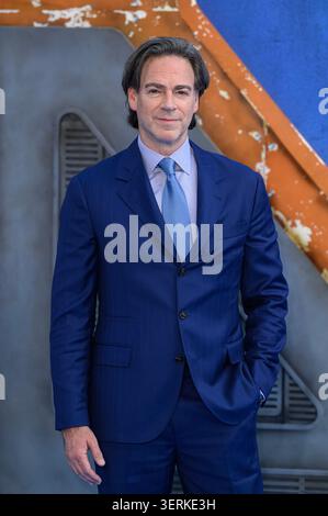 Peter Safran at the UK Sneak Peek Fan Event for the movie 'Supergirl ...