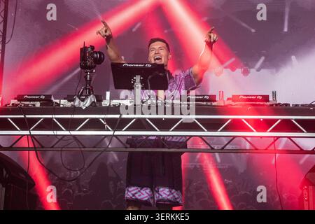 Joel Corry performs at the Isle of Wight Festival 2026 - Seaclose Park ...