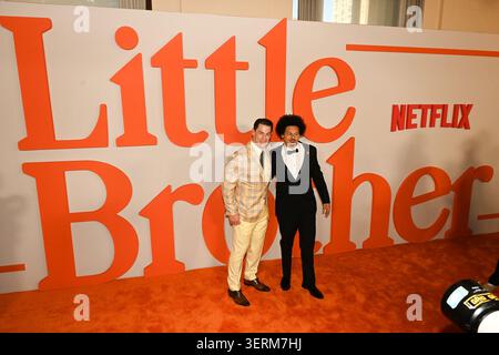 Eric André, Sherry Cola attending the New York Premiere of "Little ...
