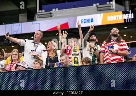 Czechia fans cheer during the FIFA World Cup 2026 match between Czechia ...