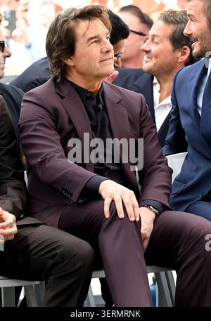 Actor Tom Cruise attends David Beckham's Star Ceremony On The Hollywood ...