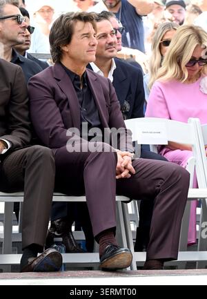 Actor Tom Cruise attends David Beckham's Star Ceremony On The Hollywood ...