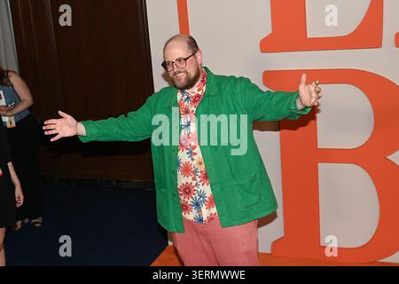 Dan Deacon attending the New York Premiere of "Little Brother" at The ...