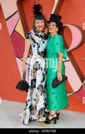 Kimi Murdoch and Martha Sitwell, Lady Sitwell attend the V&A Summer ...