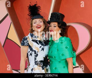 Kimi Murdoch and Martha Sitwell, Lady Sitwell attend the V&A Summer ...