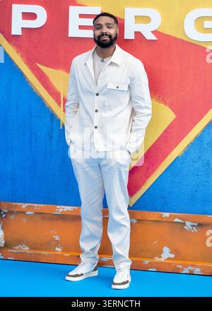 Jordan Banjo attends the Supergirl UK Sneak Peak Event at Cineworld ...