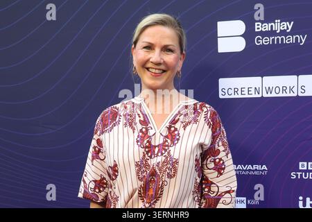 Aleksandra Bechtel attends the German Entertainment Award ceremony on ...