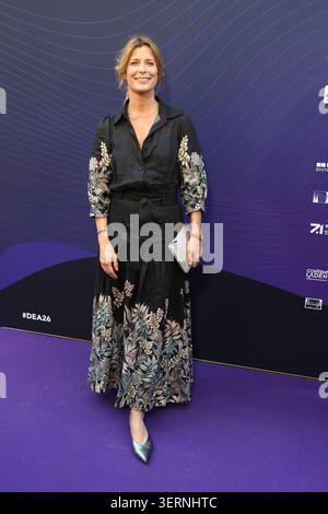 Valerie Niehaus attends the German Entertainment Award ceremony on June ...