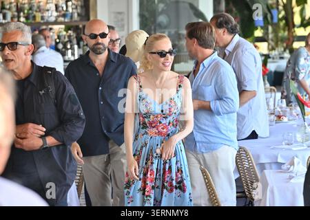 Napoli, Italia. 18th June, 2026. Naples. Eleonora Berlusconi with her ...