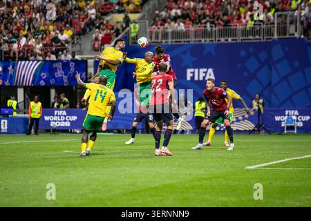 Atlanta, USA. 18th June, 2026. Czechia forward Pavel Šulc (15) during ...