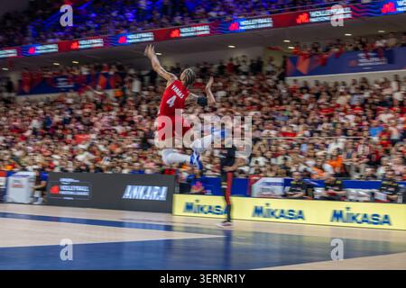 TURKEY VS FRANCE WOMEN VOLLEYBALL NATIONS LEAGUE MATCH VNL Stock Photo ...