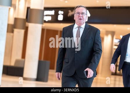 Hamburg, Germany. 19th June, 2026. Boris Pistorius (SPD), Federal ...