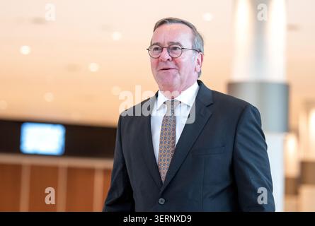 Hamburg, Germany. 19th June, 2026. Boris Pistorius (SPD), Federal ...