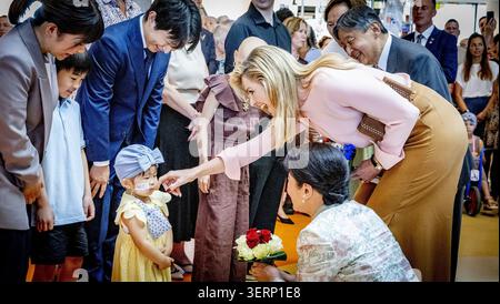 UTRECHT - Visit to the Princess Máxima Center for Pediatric Oncology by ...