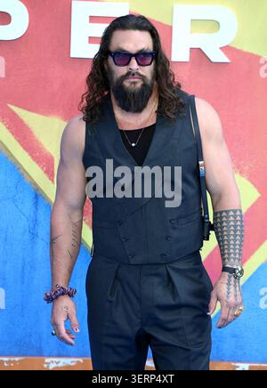 Jason Momoa attends the Supergirl UK Sneak Peak Event at Cineworld ...
