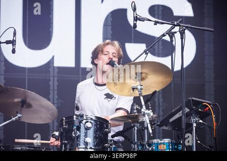 Oslo, Norway. 17th, June 2026. The British band Good Neighbours ...