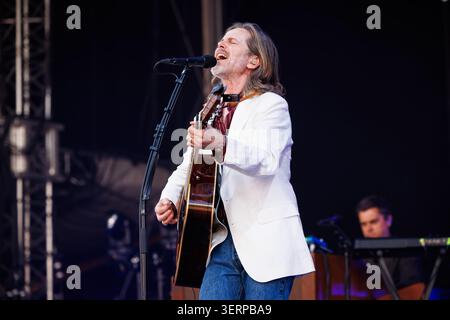 Oslo, Norway. 18th, June 2026. The American rock band ZZ Top perform a ...