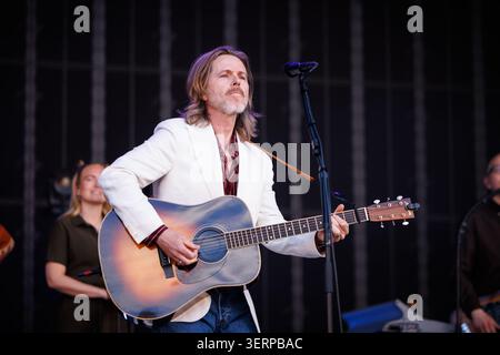 Oslo, Norway. 18th, June 2026. The American rock band ZZ Top perform a ...