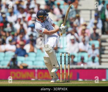 London, England, 19 June 2026 Josh Tongue of England during the second ...