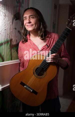 Flamenco singer Vicente Amigo poses during a portrait session at the ...