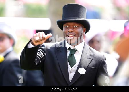 KSI on day four of Royal Ascot at Ascot Racecourse, Berkshire. Picture ...