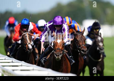 Precise ridden by Ryan Moore on their way to winning the Coronation ...