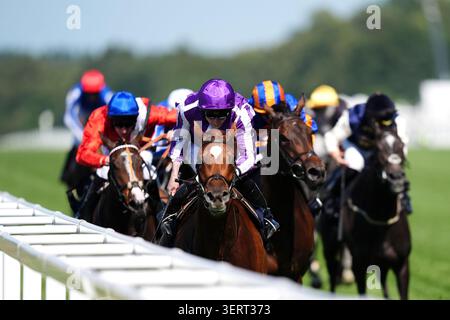 Precise ridden by Ryan Moore on their way to winning the Coronation ...