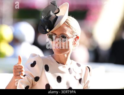 Zara Tindall during the presentation ceremony following The Sandringham ...