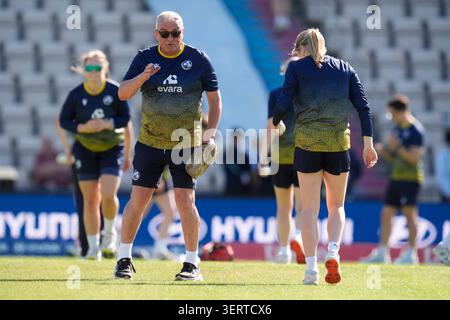 Ireland head coach Lloyd Tennant during the ICC Women's T20 World Cup ...