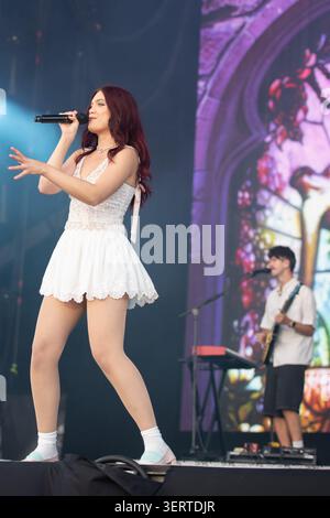 Alessi Rose performs at the Isle of Wight Festival 2026 - Seaclose Park ...