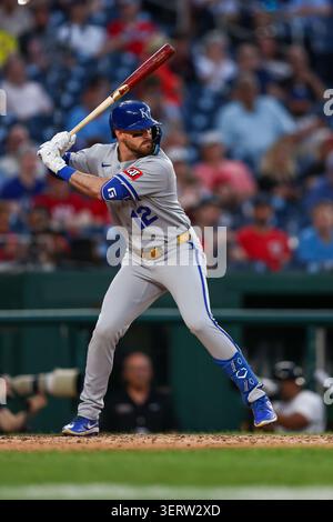 Kansas City Royals' Nick Loftin, left, and Tyler Tolbert (2) celebrate ...