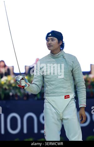 Oh Sanguk of South Korea vs. Do Gyeongdong of South Korea during Semi ...
