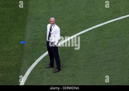 Scotland manager Steve Clarke ahead of the FIFA World Cup Group C match ...