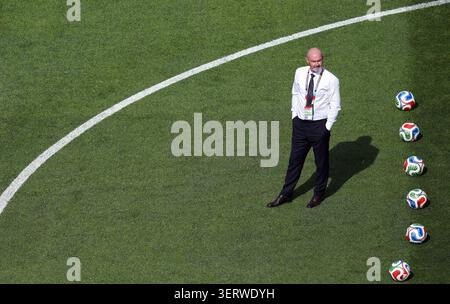 Scotland manager Steve Clarke ahead of the FIFA World Cup Group C match ...
