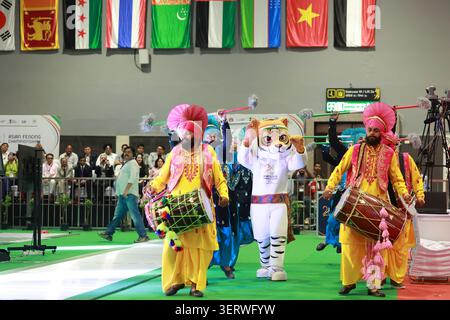 Opening Ceremony during Asian Senior Fencing Championships 2026 (Men's ...