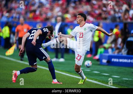 FOXBOROUGH - Bilal el Khannouss of Morocco during the FIFA 2026 World ...