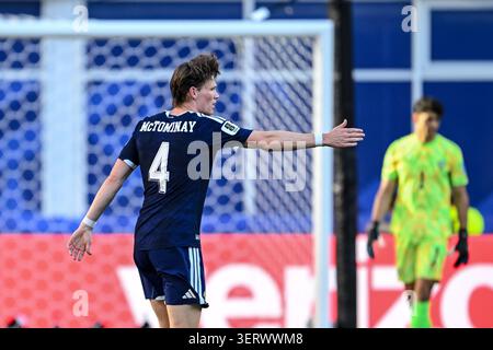 Scott McTominay (Scotland) gestures during Scotland and Morocco, Group ...