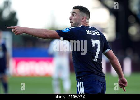FOXBOROUGH - John McGinn of Scotland during the FIFA 2026 Group C match ...