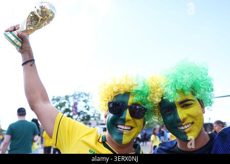 Philadelphia, USA, 19th June 2026. Raphinha of Brazil during the Brazil ...
