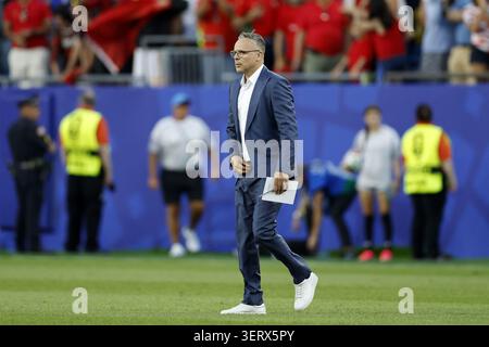 FOXBOROUGH - Morocco manager Mohamed Ouahbi during the FIFA 2026 World ...