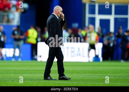 Scotland manager Steve Clarke following the FIFA World Cup Group C ...