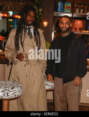 LaMont and Aaron Watson attend the House Stories hosted by LaMont at ...