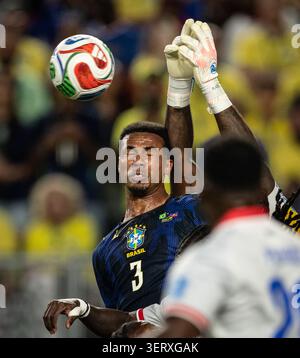 Johnny Placide of Haiti during the FIFA World Cup 2026 Group C match ...