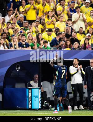 Vinicius Junior of Brazil during the FIFA World Cup 2026 Group C match ...