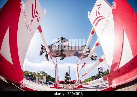 Lara TRYBA of France during the Longines Paris Eiffel Jumping 2026, day ...