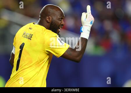 Johnny Placide of Haiti during the FIFA World Cup 2026 Group C match ...