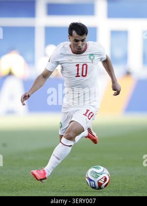 Brahim DIAZ of Morocco during the FIFA World Cup 2026, Group C match ...