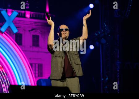 Max Pezzali performs live at Stadio Maradona in Napoli for Max forever ...