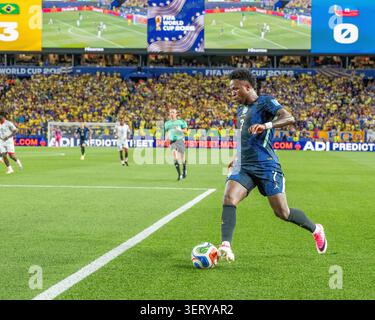 Vinicius Junior of Brazil during the FIFA World Cup 2026 Group C match ...